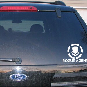 The Division - Rogue Agent Logo With Text Vinyl Decal - Etsy