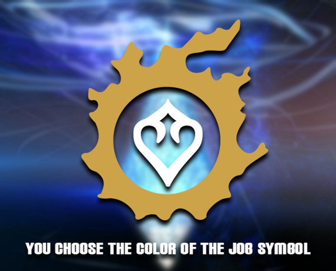 FFXIV - Dancer in Main Scenario Quest Icon (DNC) (dual Color Gold MSQ ...