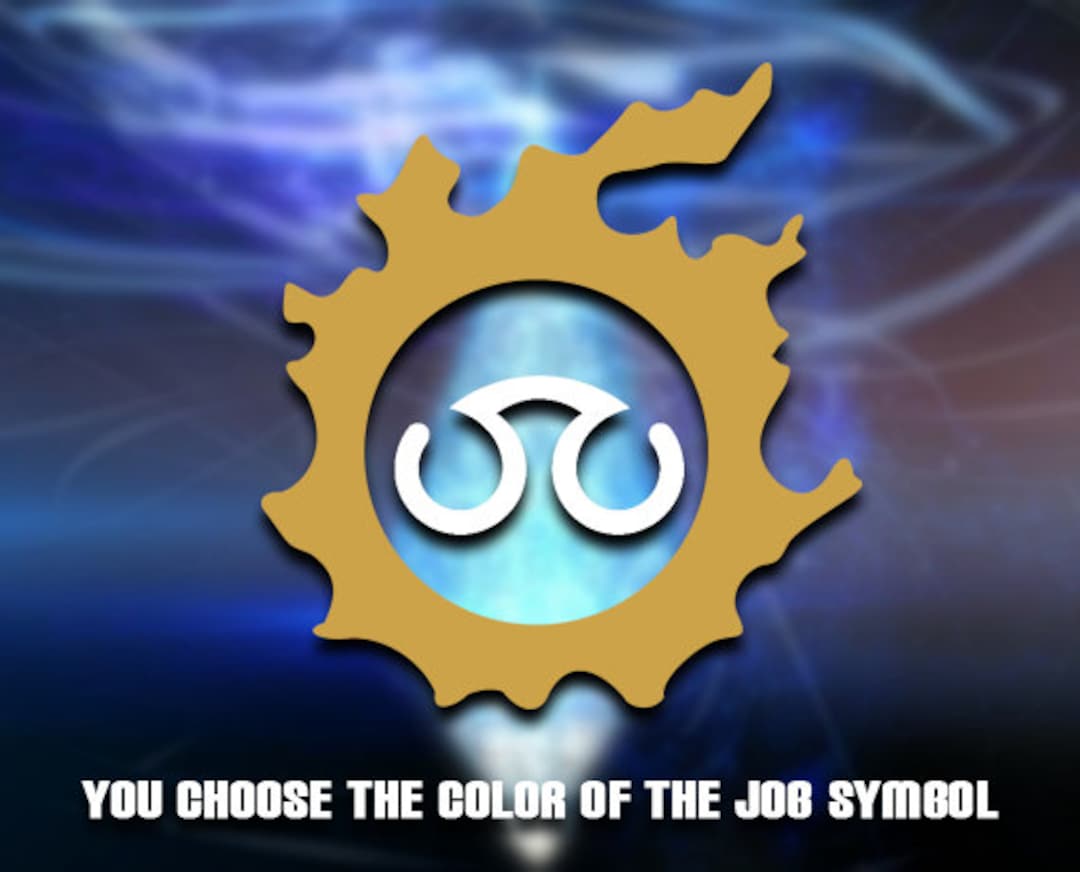 FFXIV - Scholar in Main Scenario Quest Icon (SCH) (dual Color Gold MSQ ...