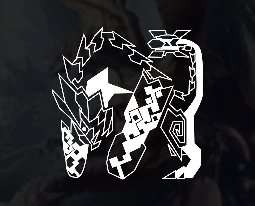 Monster Hunter World Brachydios Vinyl Decal Car Decal Laptop Decal ...