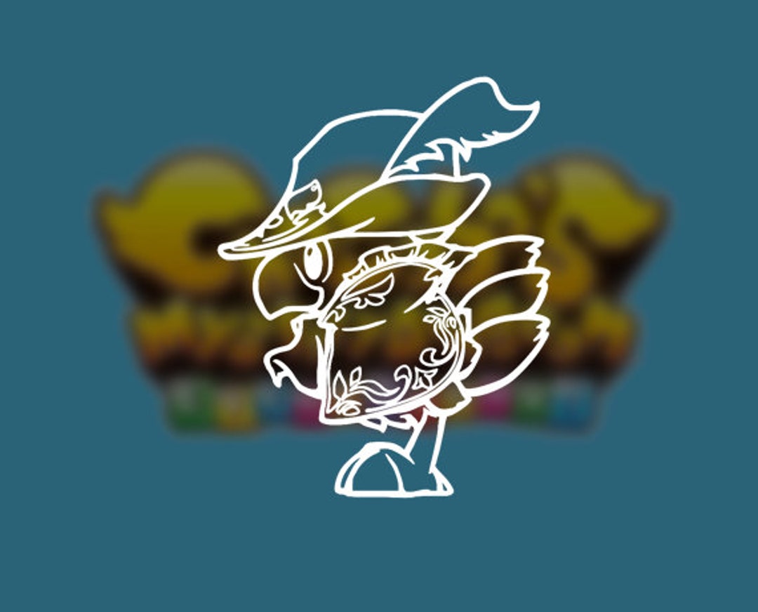 Chocobo - FF Red Mage Job Chocobo Dungeon Mystery EB (RDM) Vinyl Decal ...