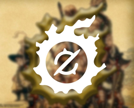 FFXIV - Gunbreaker in Main Scenario Quest Icon (GNB) Vinyl Decal | Car ...