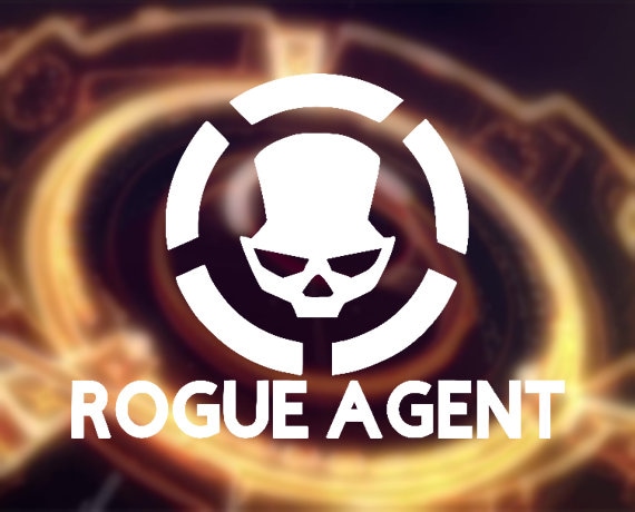 The Division Rogue Agent Logo With Text Vinyl Decal - Etsy