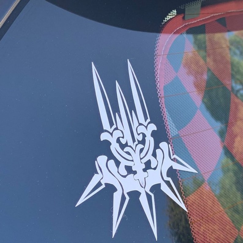 Nier Automata Emil Head Vinyl Decal Car Decal Laptop | Etsy