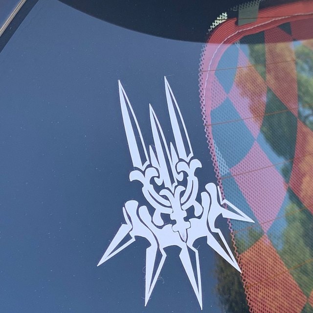 Nier Automata Yorha Black Command Vinyl Decal Car Decal | Etsy