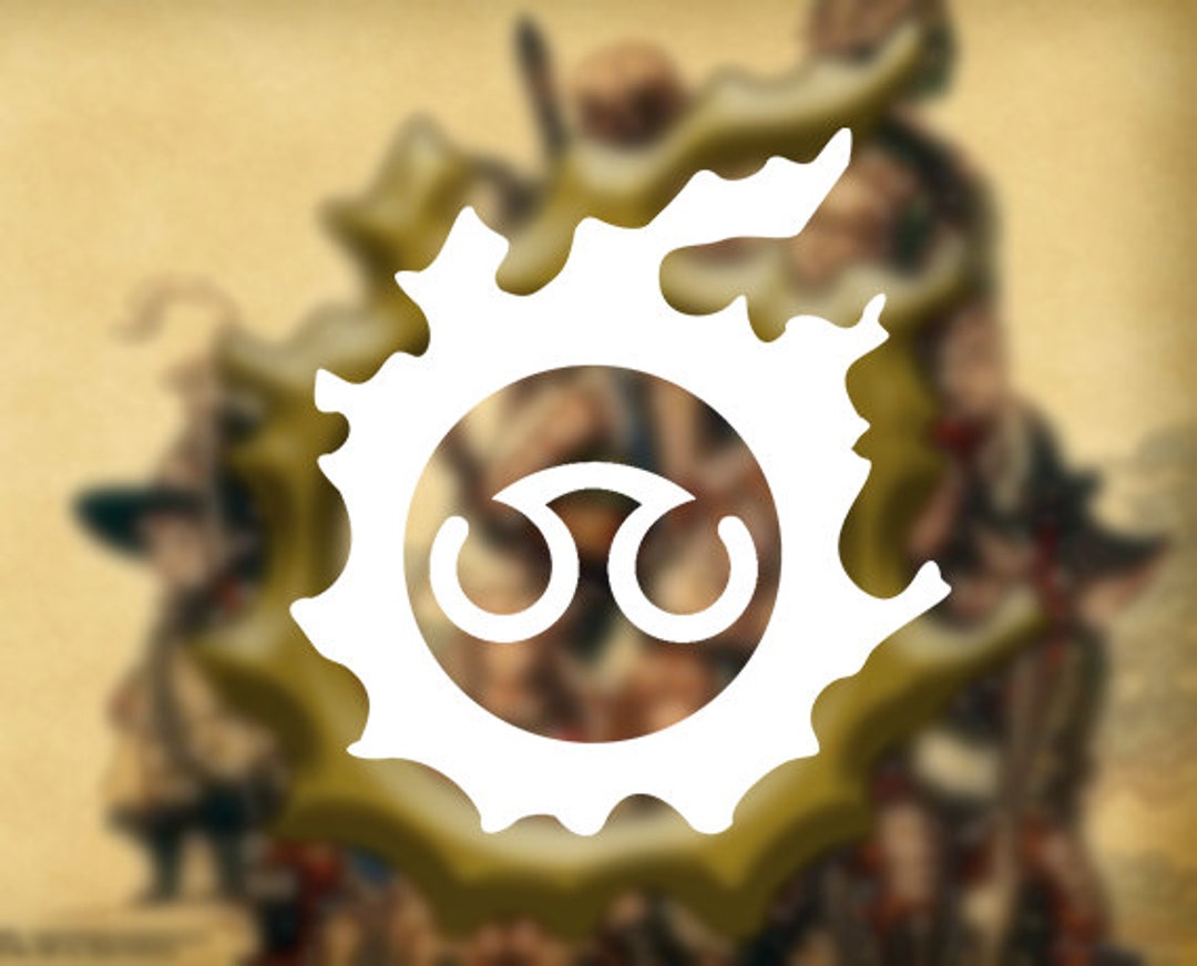 FFXIV - Scholar in Main Scenario Quest Icon (SCH) Vinyl Decal | Car ...