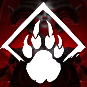 Diablo 4 Druid - Diablo 4 Druid Class Icon Lined Vinyl Decal | Car ...