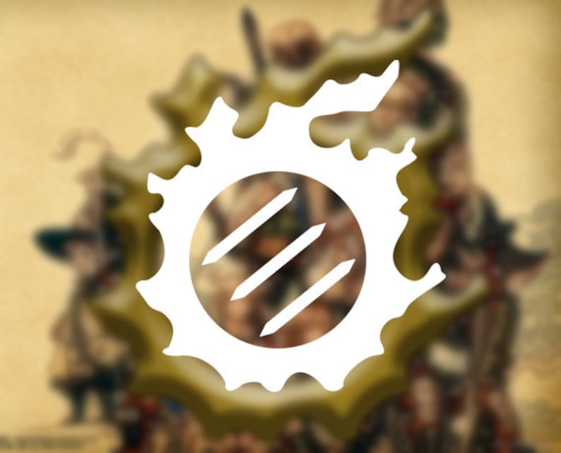 FFXIV Monk in Main Scenario Quest Icon MNK Vinyl Decal - Etsy