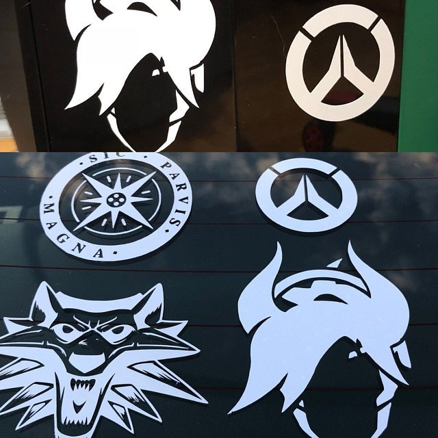 Overwatch - Logo Vinyl Decal | Car Decal | Laptop Decal | Phone Decal ...