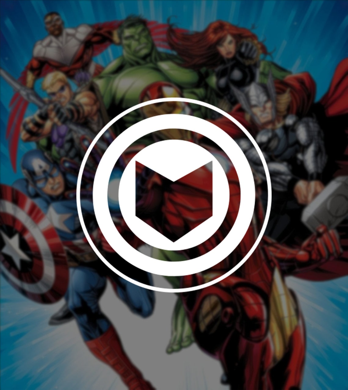 Marvel Hawkeye Symbol Vinyl Decal Car Decal Laptop Decal - Etsy