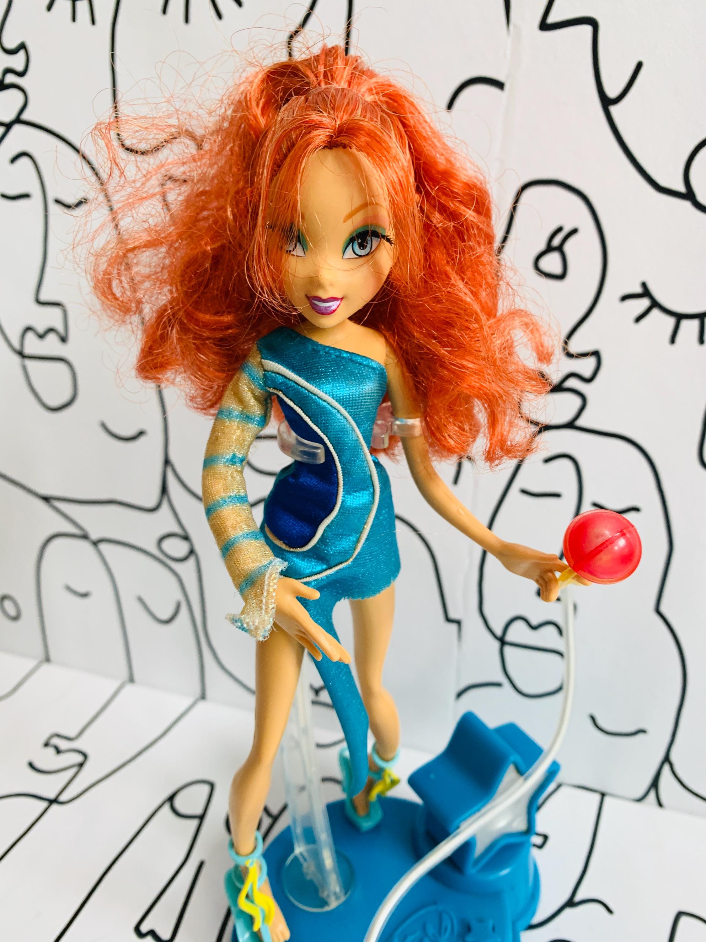 Vintage Winx Club Bloom Doll Dancing Stage 2005 - Etsy