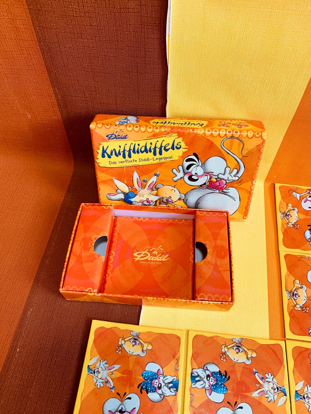 Vintage Knifflidiffels Diddle 90s Orange - Etsy