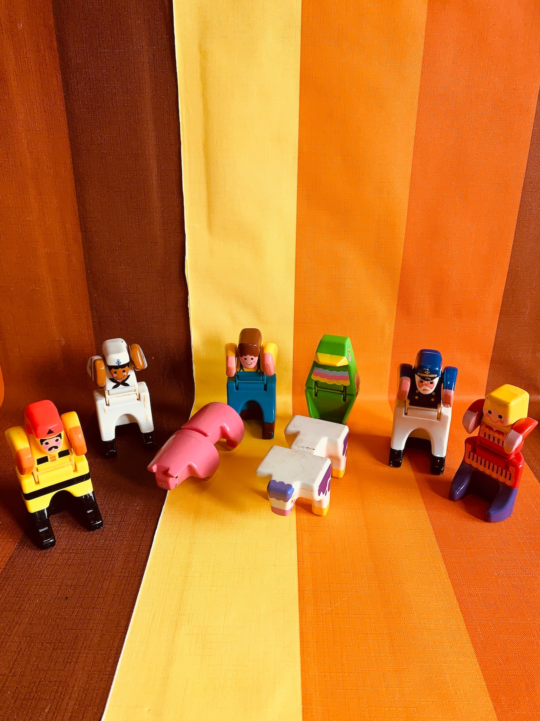 8 Vintage Double Dooz Transformer Blocks Mattel 1985 - Etsy