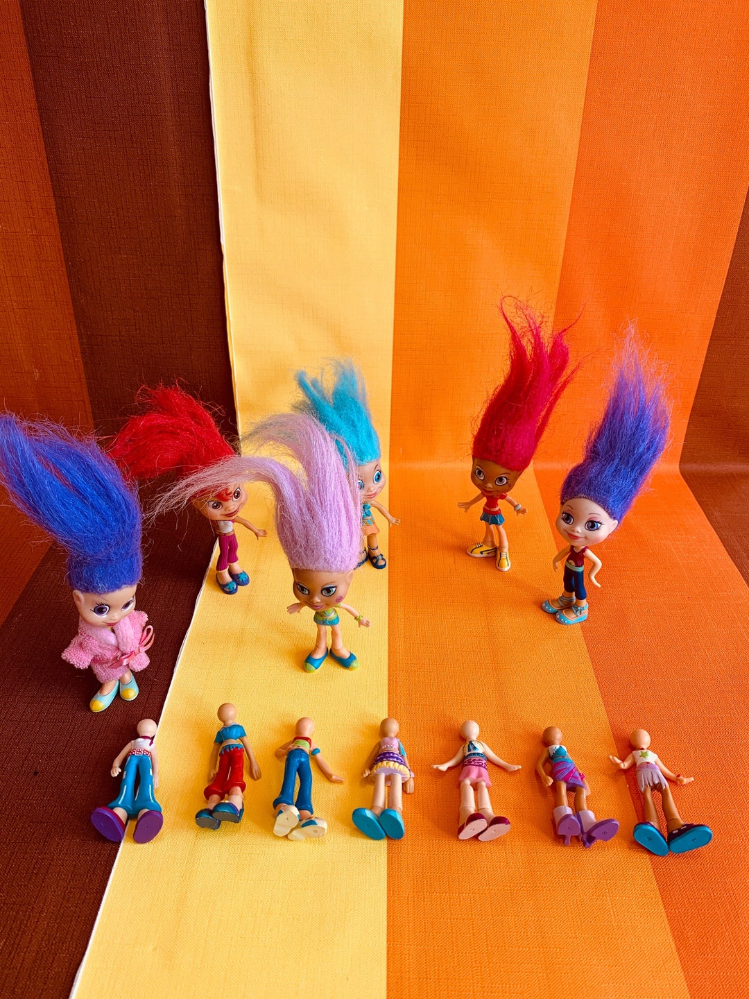 Vintage Little Trollz Doll Teenage Doll Hasbro 2004 Big Hair - Etsy