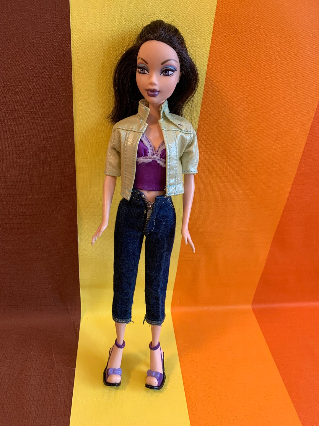Vintage My Scene Mattel Barbie Brunette Barbie Madison Teenage Doll ...