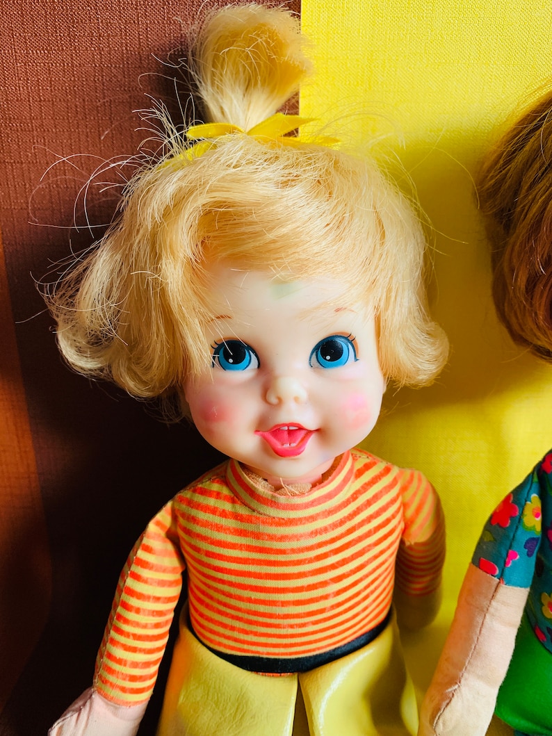 Vintage Talking Twins Mattel Dolls 1970 Stuffed Dolls - Etsy