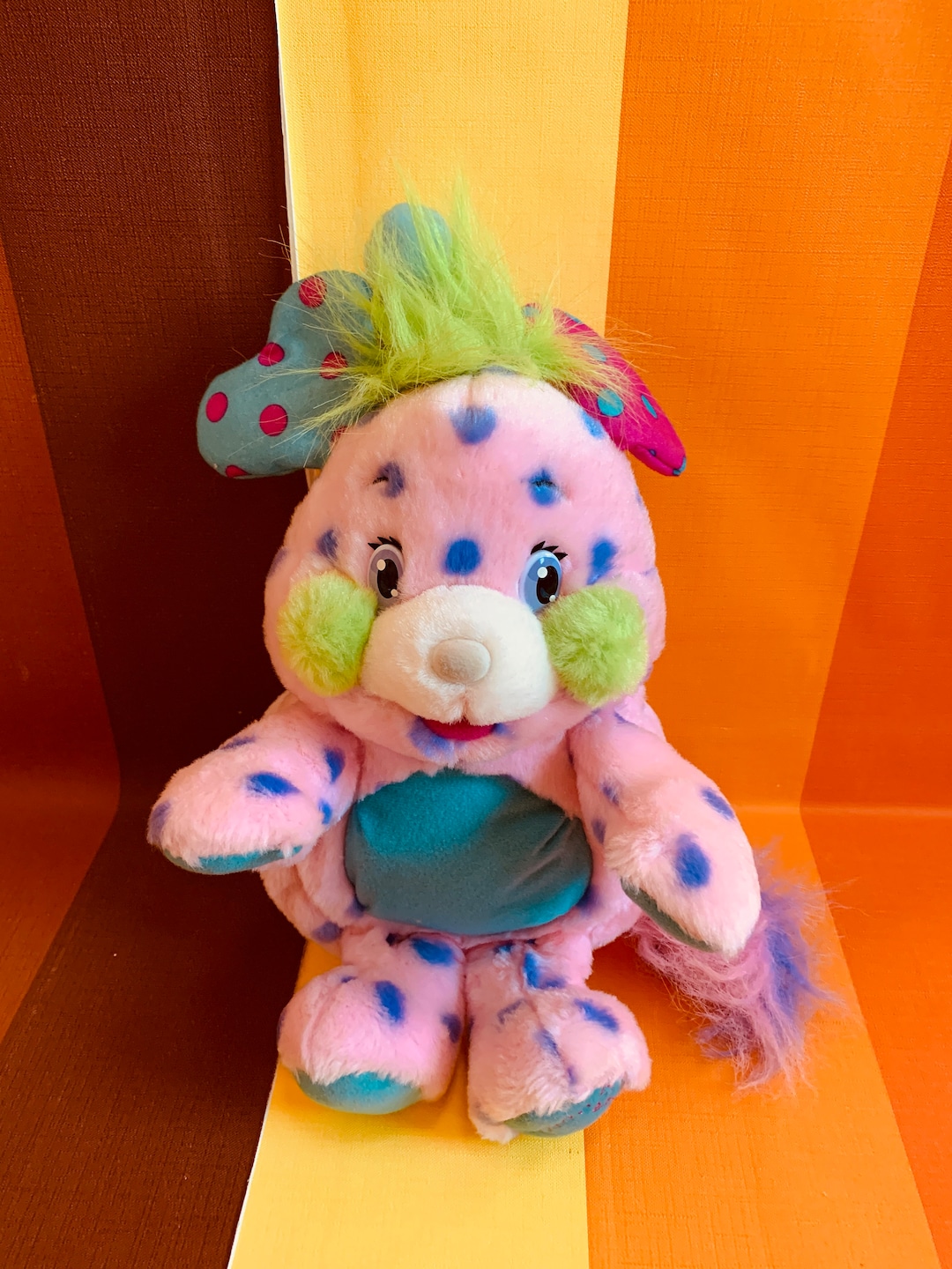 Vintage Popple Polka Dottie Plush Stuffed Animal 2001 Those Characters ...