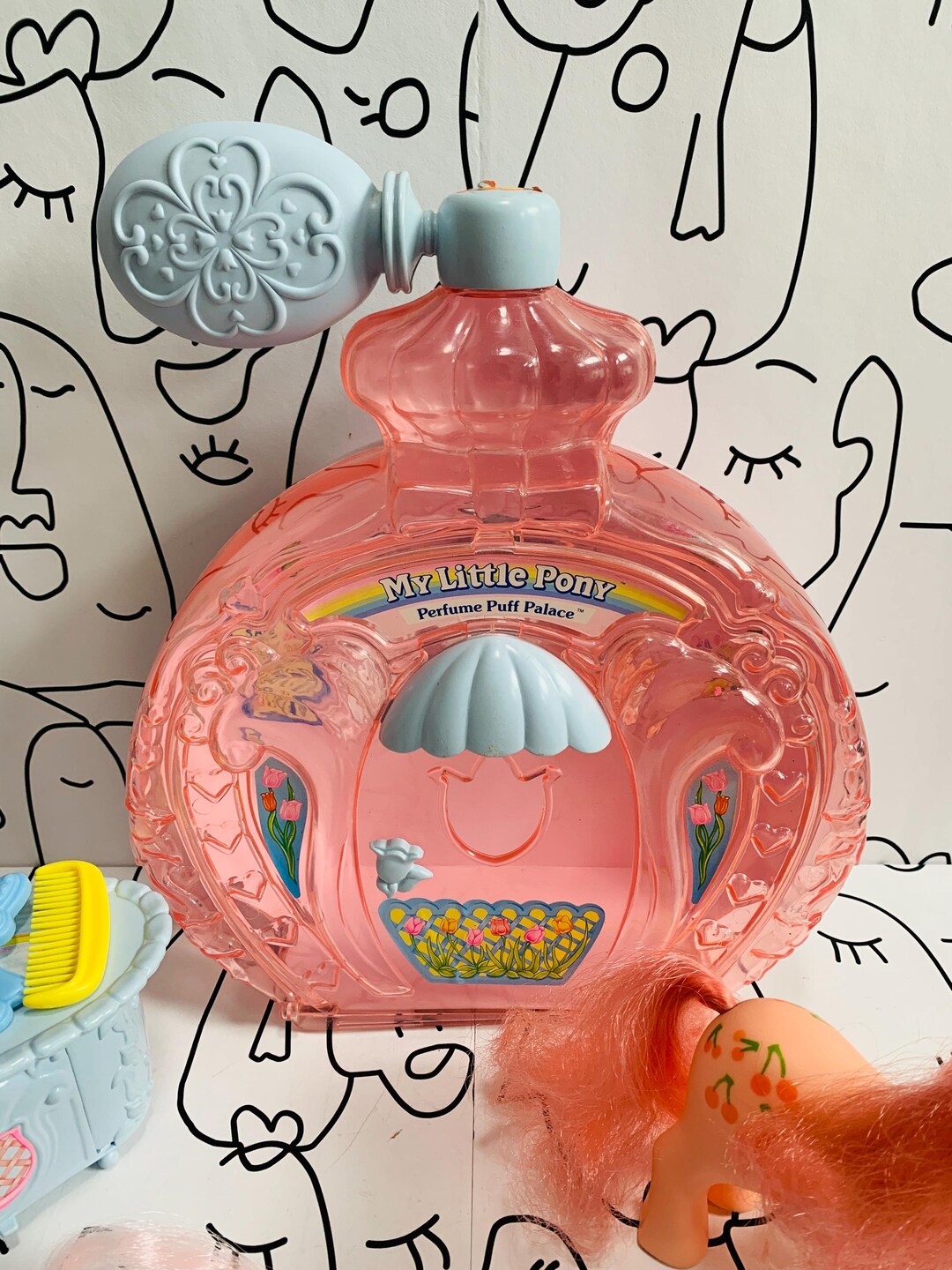 Vintage G1 My Little Pony Perfume Puff Palace Hasbro 80s - Etsy