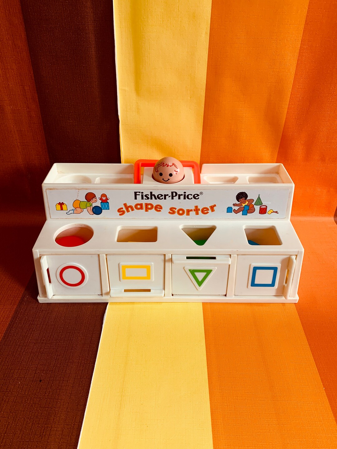 Vintage Fisher Price Shape Sorter Baby & Todler 1974 - Etsy