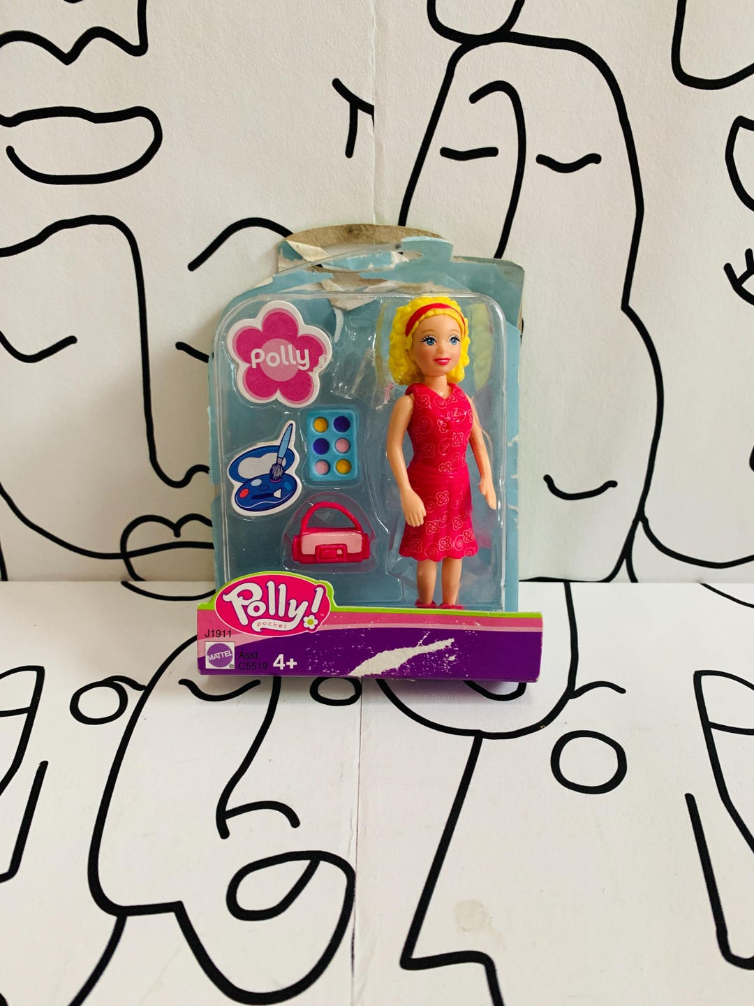 Vintage Polly Pocket Doll Mattel 2005 Original Packaging 2005 Bluebox ...
