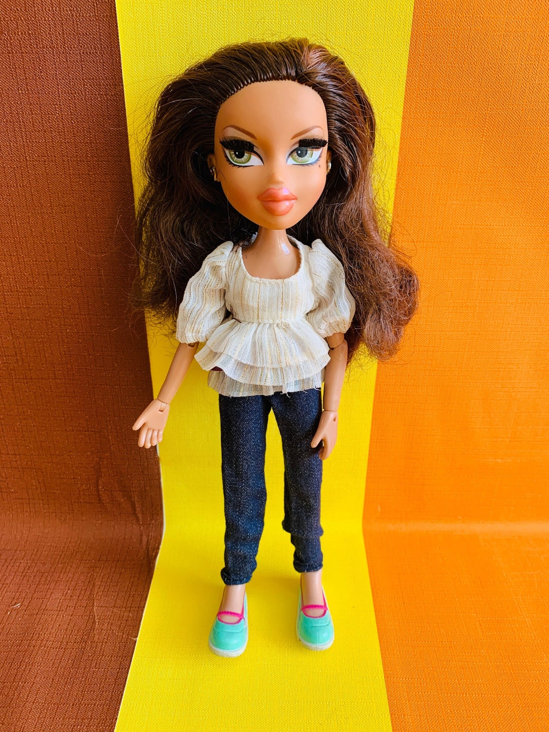 Vintage Bratz Teenage Doll Bratz Real Eyelashes 2001 MGA Toys Hinge ...