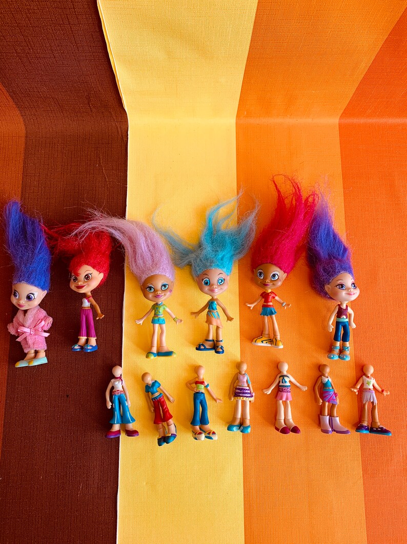 Vintage Little Trollz Doll Teenage Doll Hasbro 2004 Big Hair - Etsy