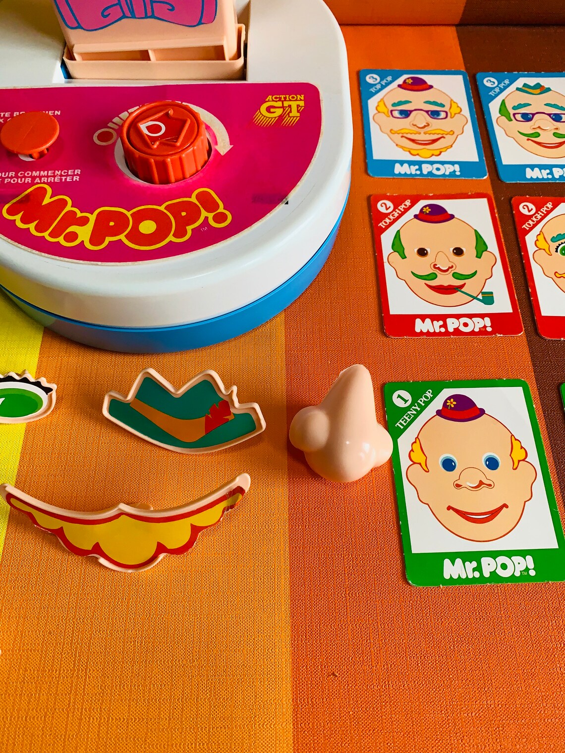 Vintage Mr. Pop Game Perfection Clipper 1980 Pieces | Etsy