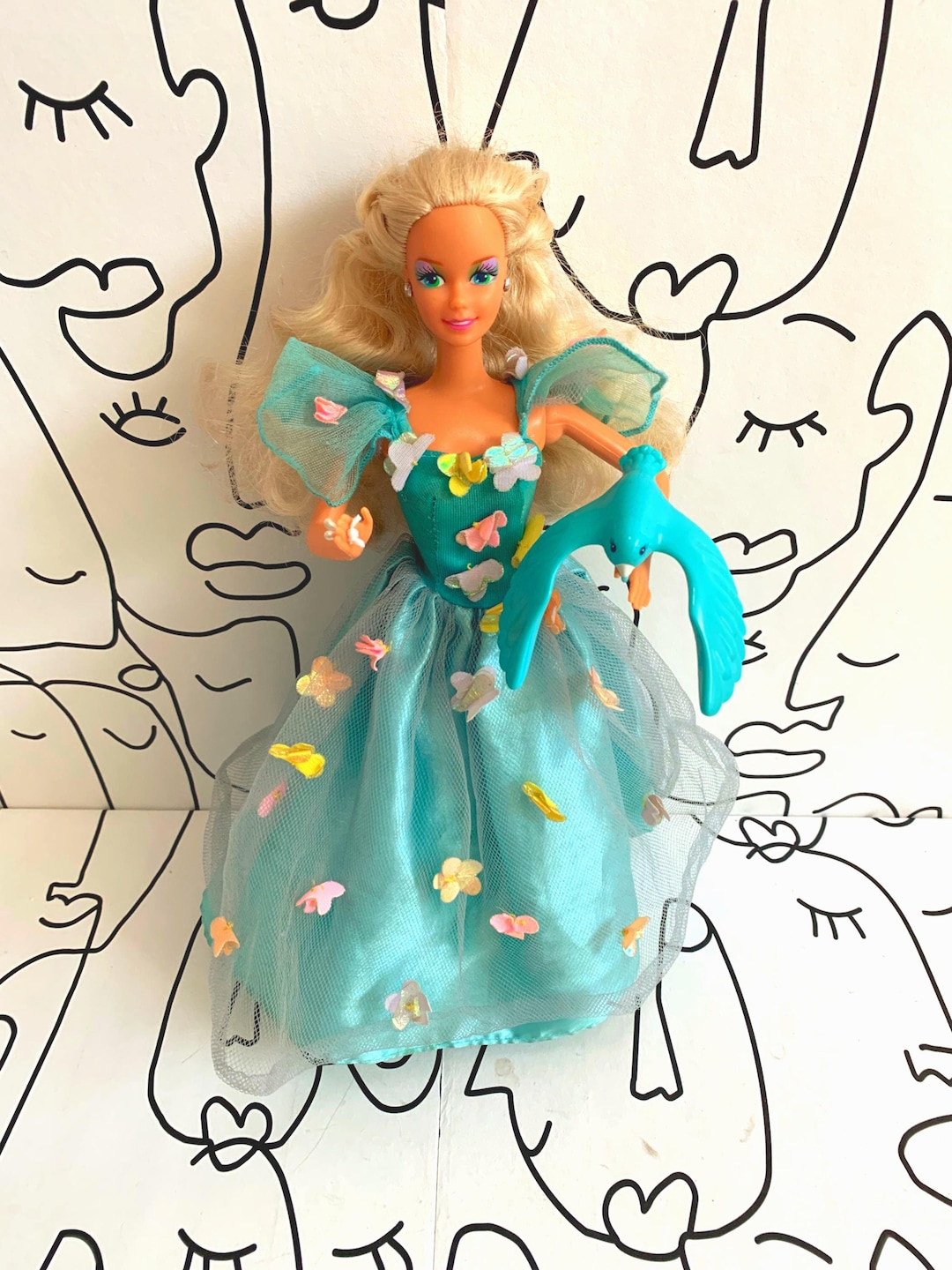 Vintage Song Bird Barbie Princess Teenage Doll Original Outfit 90s ...