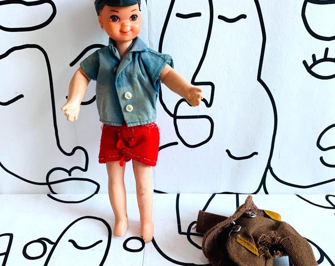 Vintage Tutti Todd Doll Mattel Barbie 70s - Etsy