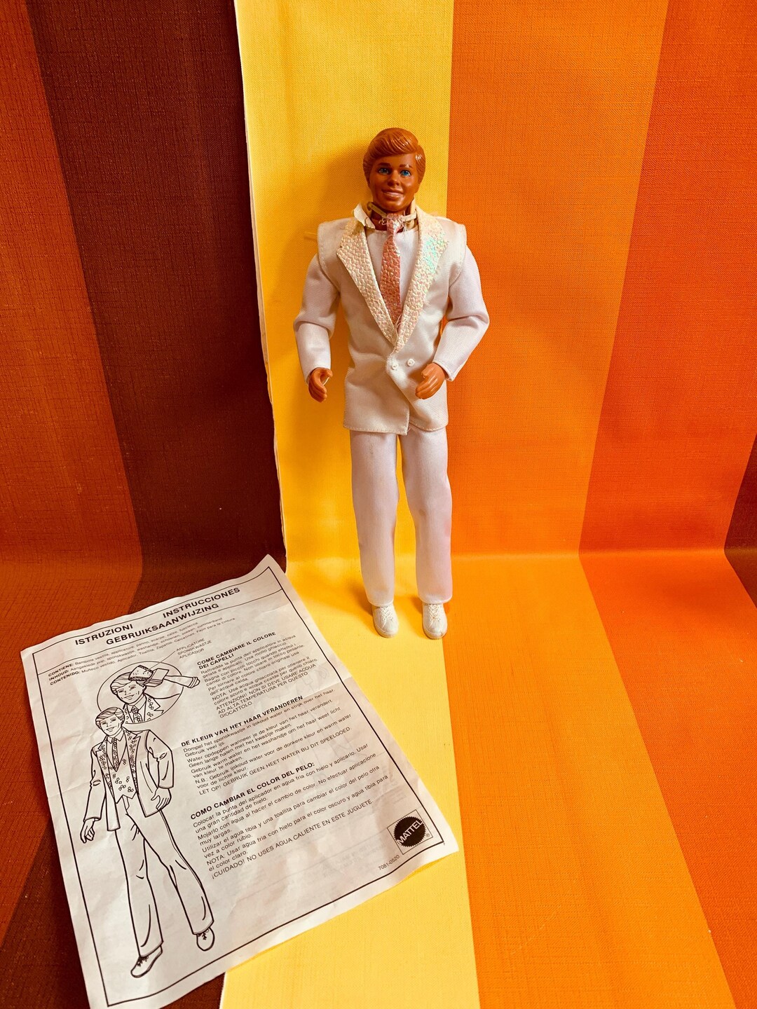 Vintage Dream Dance Ken Magic Hair Barbie Teenage Doll Original Outfit ...