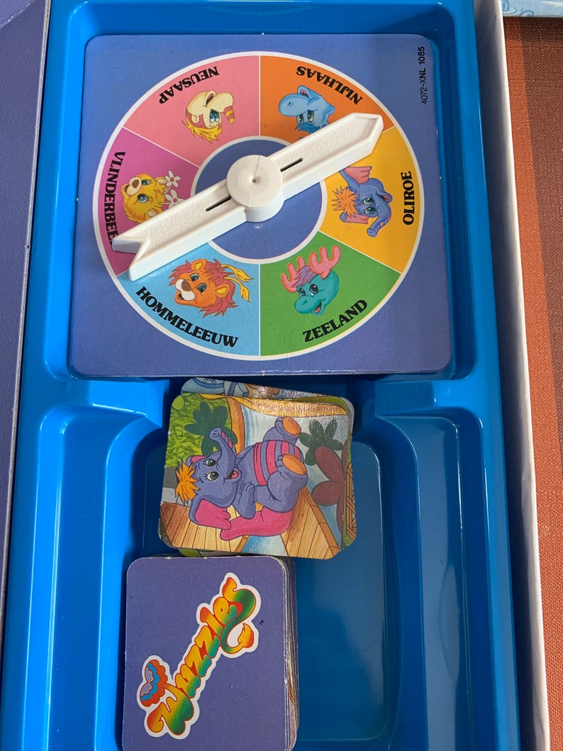 Vintage Wuzzles Lotto Game MB Walt Disney 1985 - Etsy