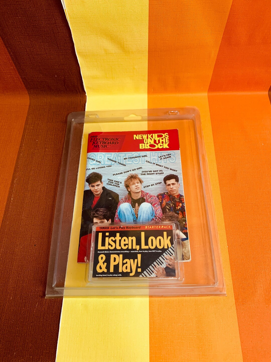 Vintage New Kids on the Block Electronic Keyboard Music 1990 Boyband - Etsy