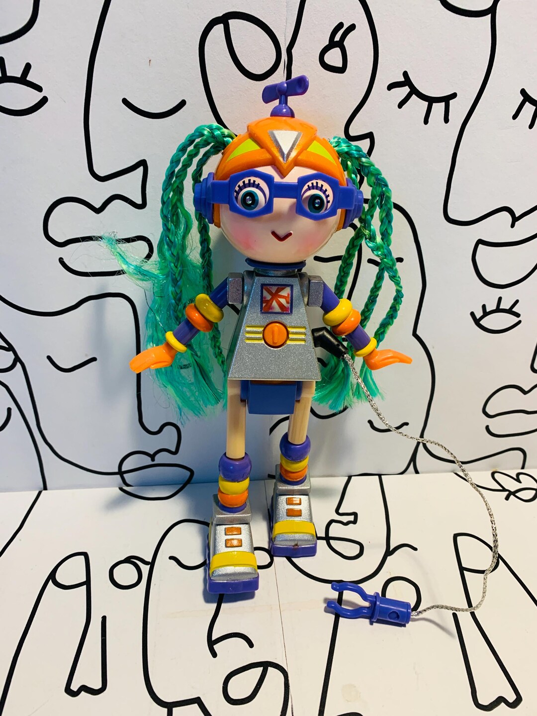 Vintage the Gurlz Doll Franika Robot Interactive Doll 8 Inch Tall Irwin ...