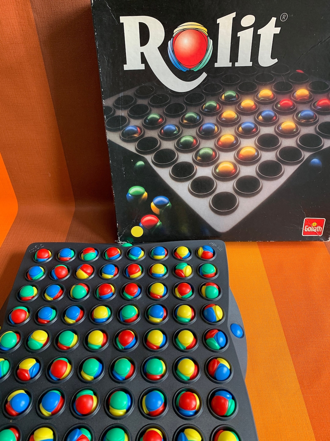 Vintage Rollit Game Goliath Balls 1997 - Etsy