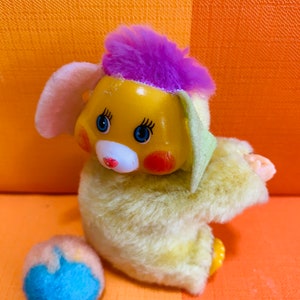 Three Vintage Mini Gripper Hugger Figures Monchhichi Popple Care Bear ...