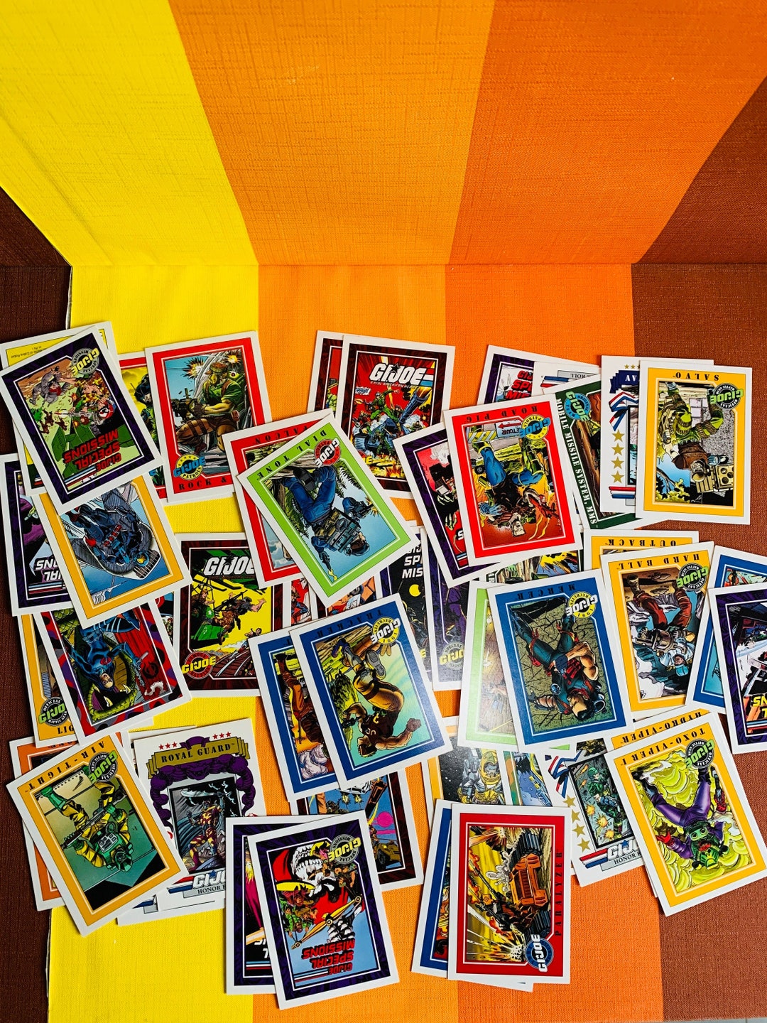 Vintage GI Joe Cards 1991 Hasbro - Etsy