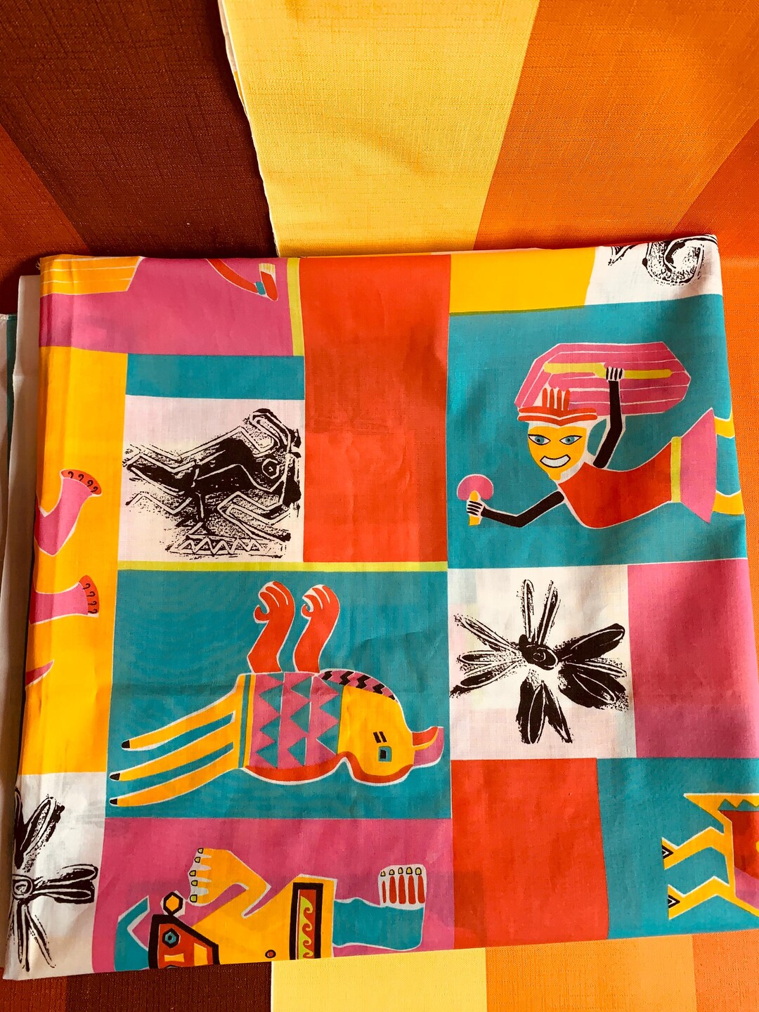 Vintage Mary Quant Saron Fabric Scarf - Etsy