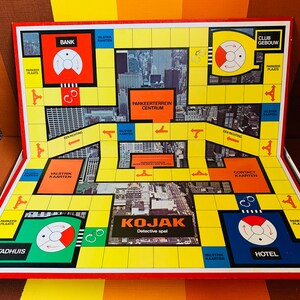 Vintage Kojak Detective Game Dutch Language MB Games 1975 TV - Etsy
