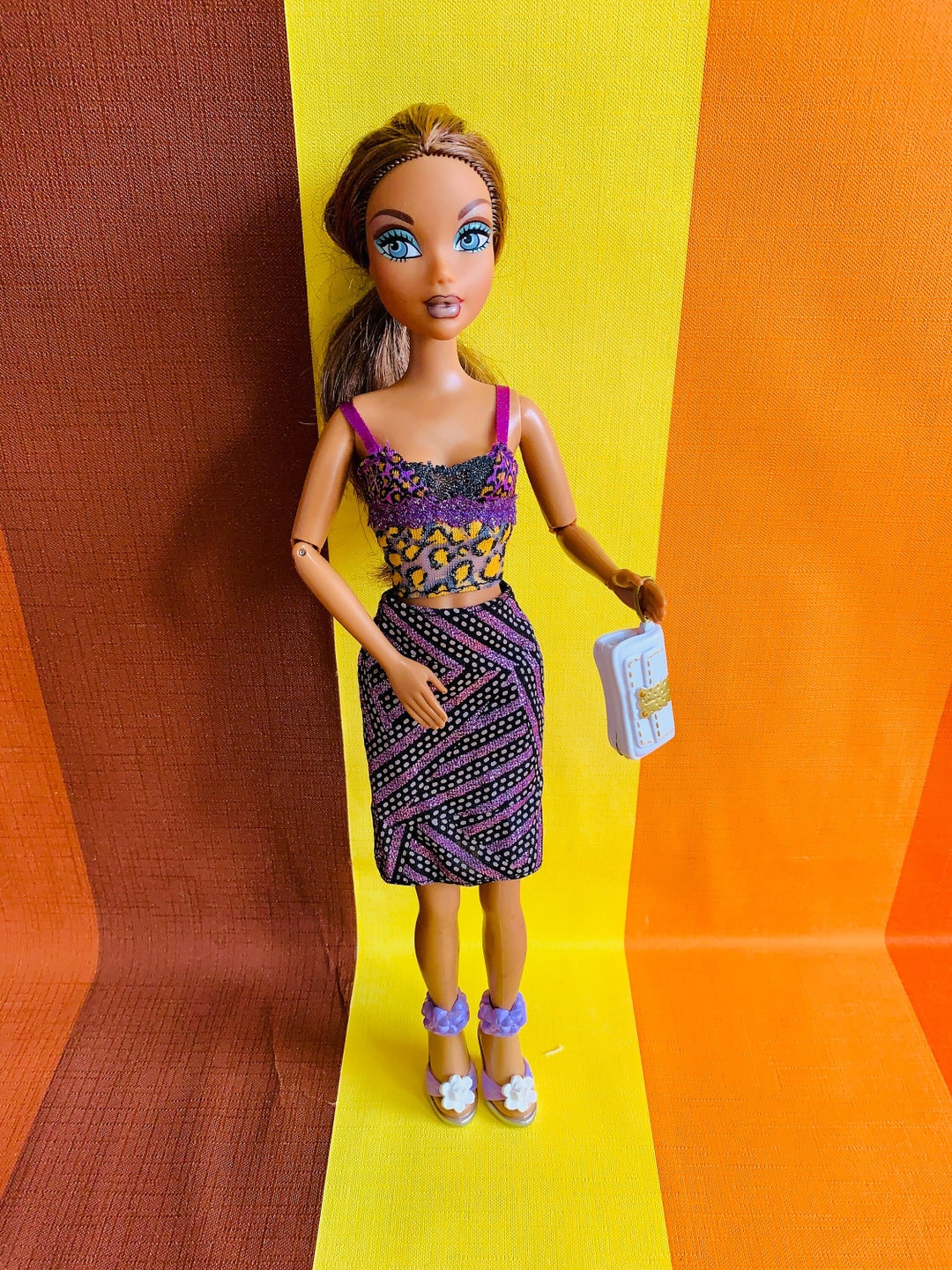 Vintage My Scene Mattel Barbie Brunette Barbie Madison Teenage Doll ...