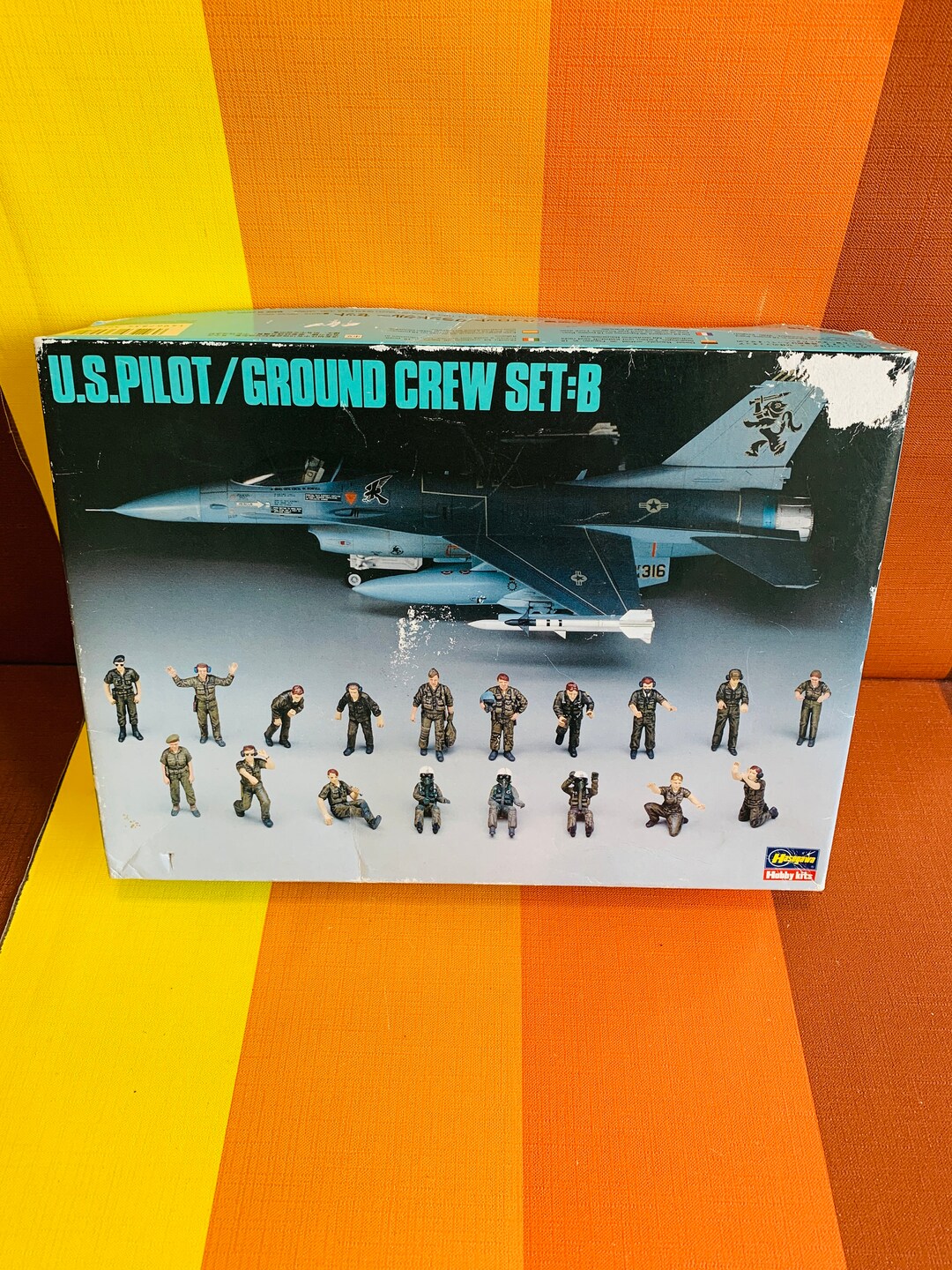 Vintage US Pilot Ground Crew Set:b Hobby Kit Hasegawa 1990 - Etsy