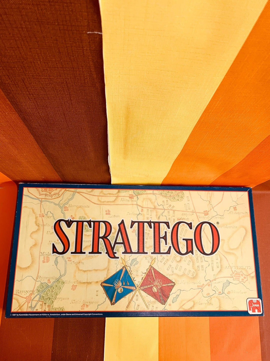 Vintage Stratego Boardgame Jumbo 1987 - Etsy