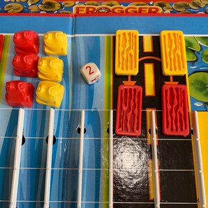 Vintage Frogger Board Game MB Games 1982 - Etsy