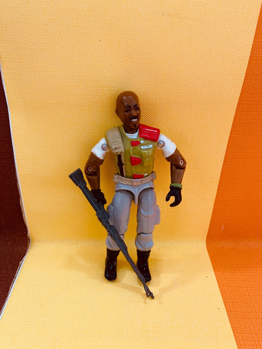 Vintage GI Joe Roadblock Hasbro Action Figure 1986 - Etsy