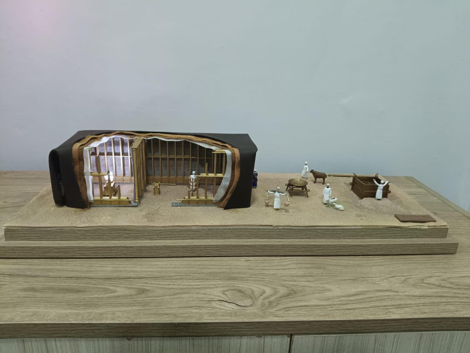Painted Tabernacle Model Kit: Bible Educational Assembly Set - Etsy
