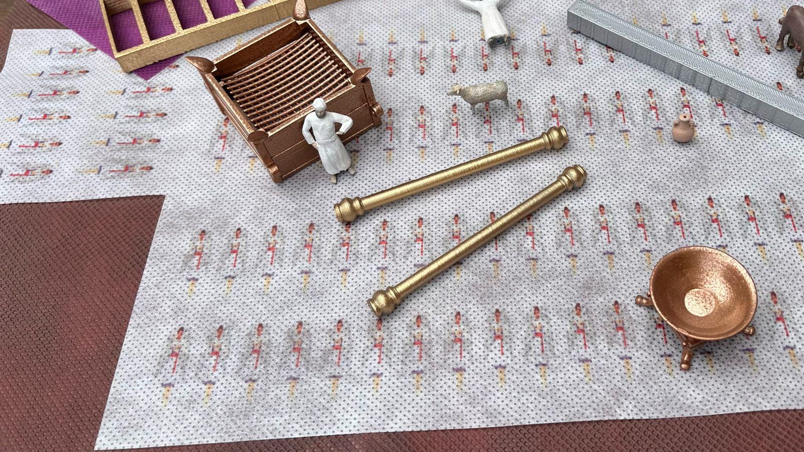 Painted Tabernacle Model Kit: Bible Educational Assembly Set - Etsy