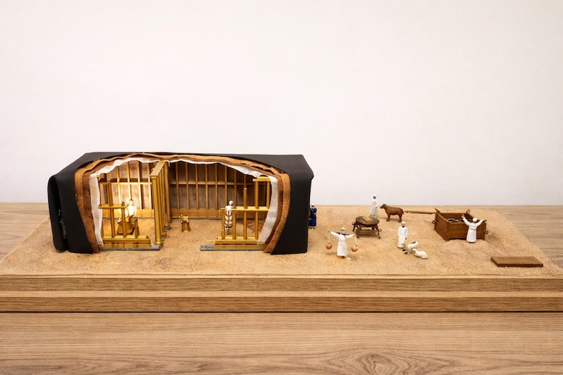 Painted Tabernacle Model Kit: Bible Educational Assembly Set - Etsy