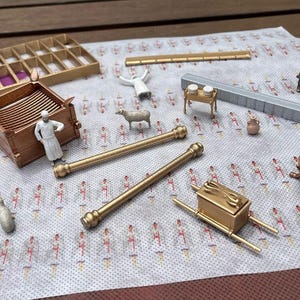 Painted Tabernacle Model Kit: Bible Educational Assembly Set - Etsy