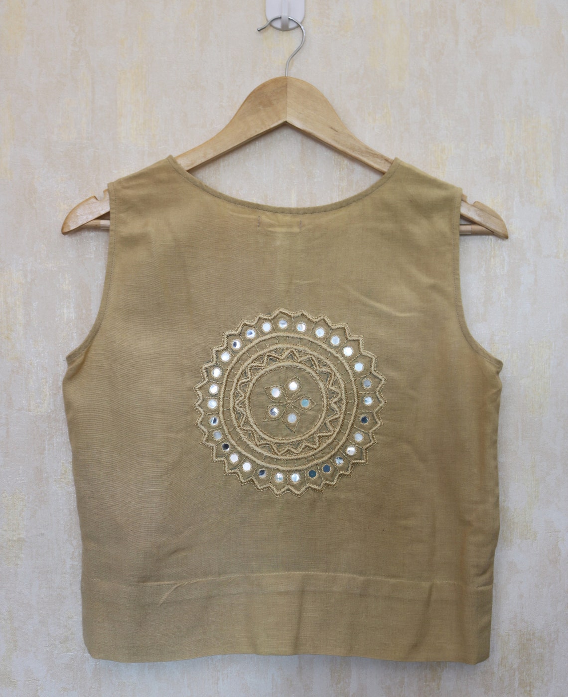 Sleeveless Top for Women Beige Linen Top Linen Sleeveless - Etsy