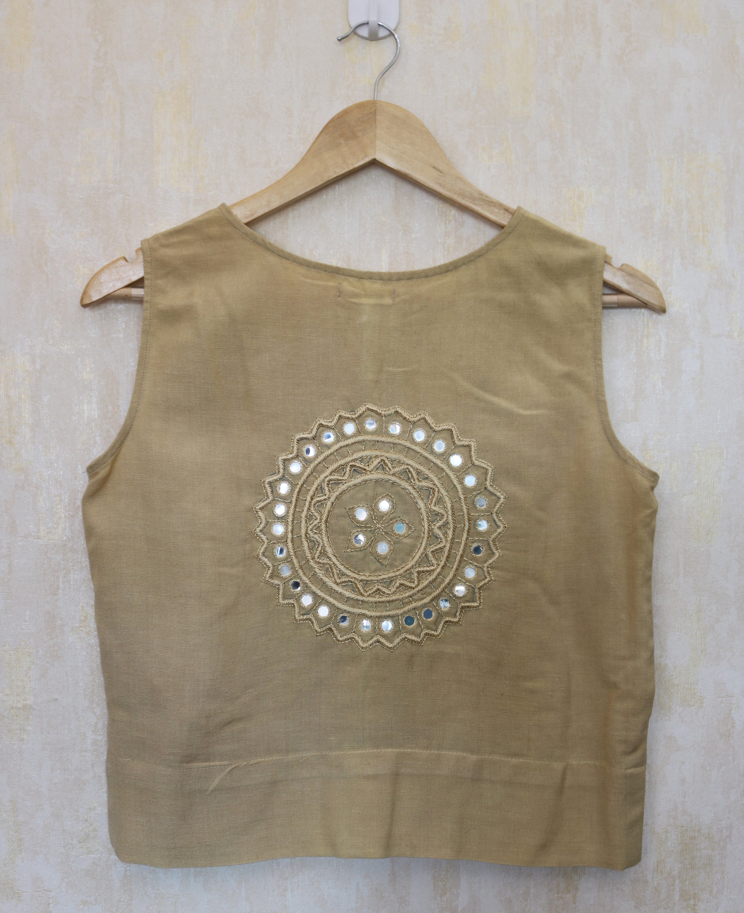Sleeveless Top for Women Beige Linen Top Linen Sleeveless - Etsy