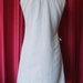 Women Light Blue Linen Tie-up Dress, Shift Embroidered Dress, Made to ...